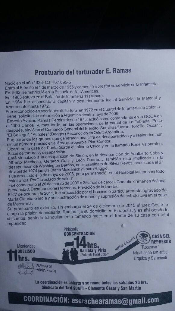 Condena social: el “escrache” a un asesino torturador – Association où ...